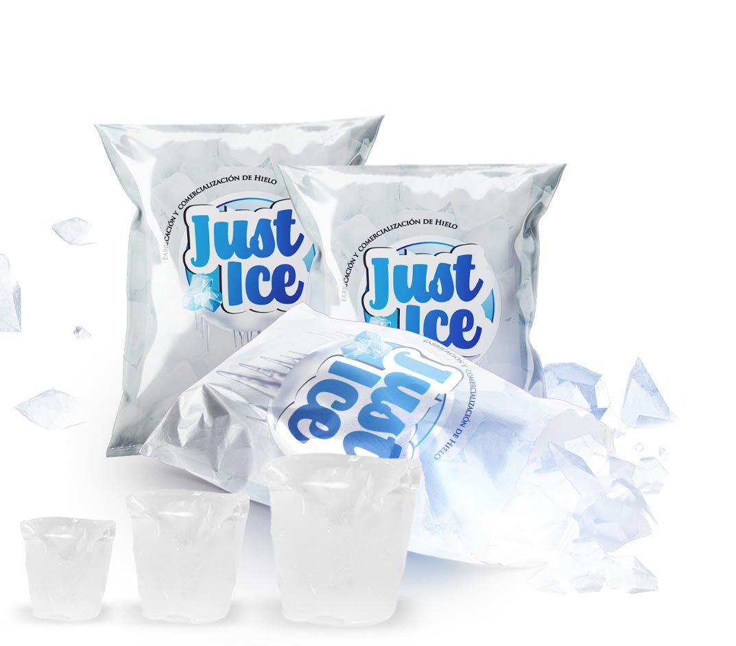 Nosotros - Just Ice SpA - Venta de hielo en bolsa 1 kg.